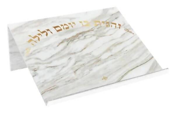 Acrylic Shtender With Marble Design